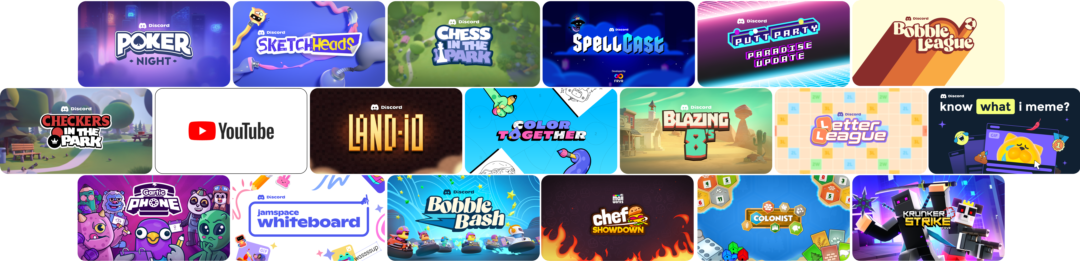 Discord Activities: Play Games and Watch Together